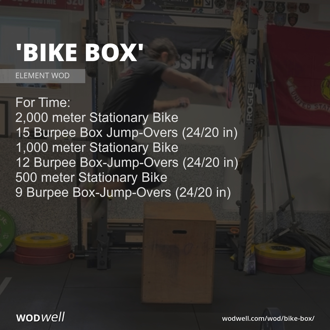 "Bike Box" Workout, ELEMENT WOD | WODwell