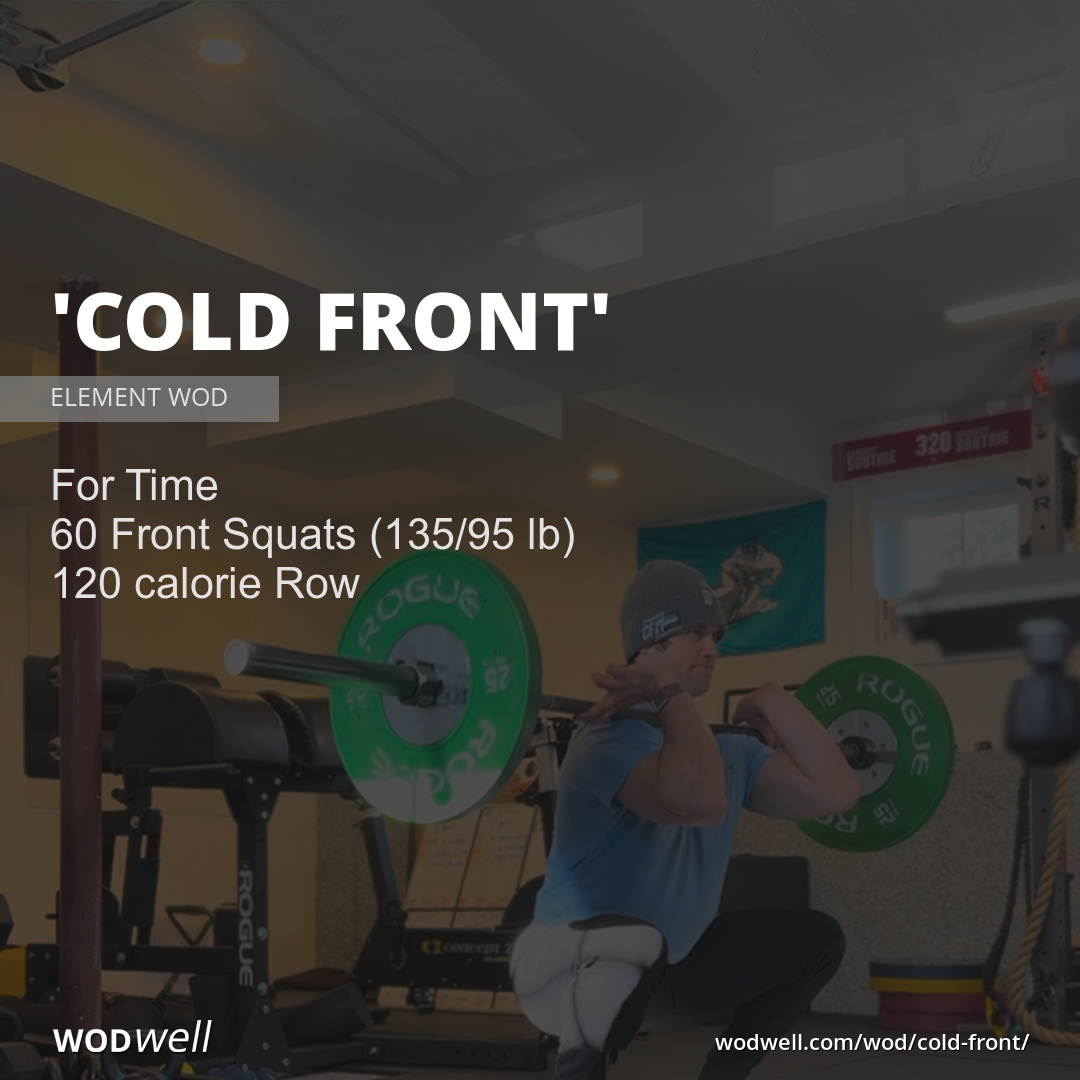 "Cold Front" Workout, ELEMENT WOD | WODwell