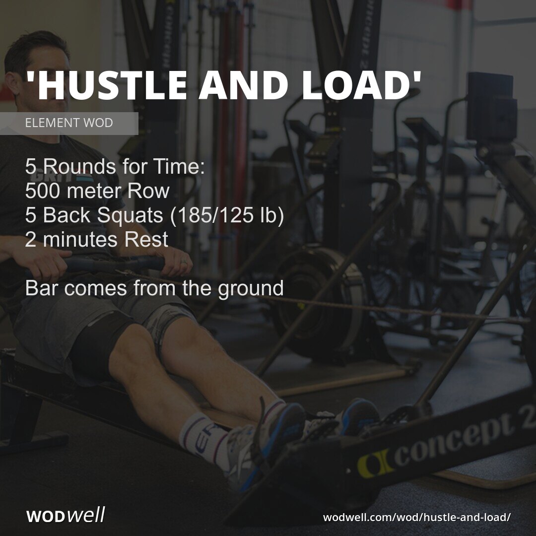 "Hustle and Load" Workout, ELEMENT WOD | WODwell