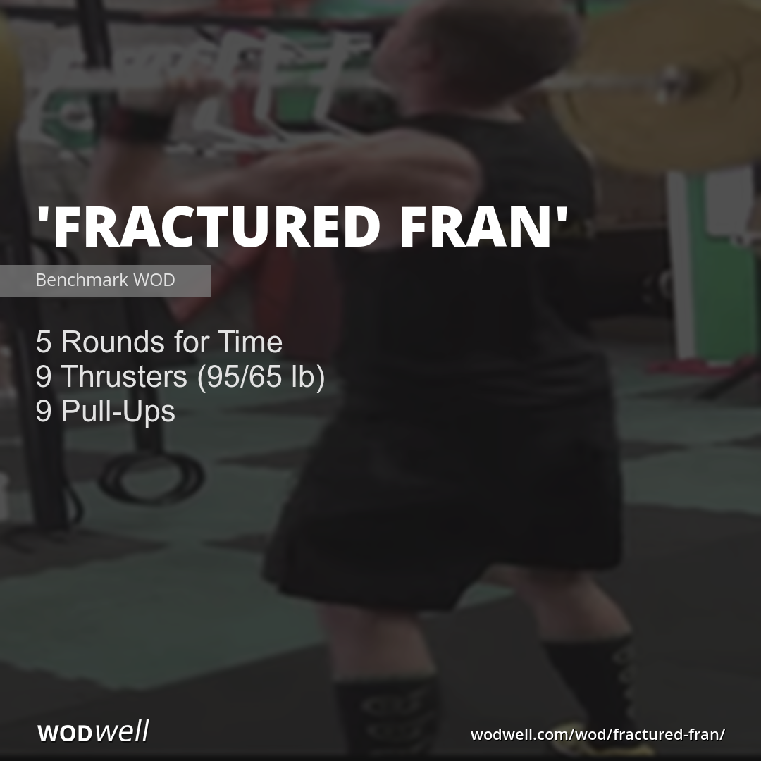"Fractured Fran" Workout, Functional Fitness WOD | WODwell