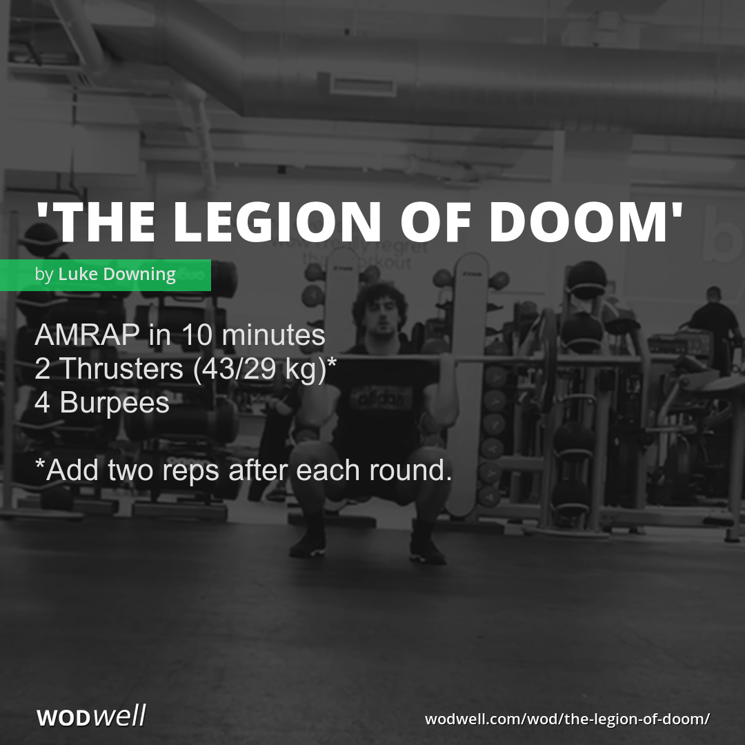 "The Legion of Doom" Workout, Coach Creation WOD | WODwell