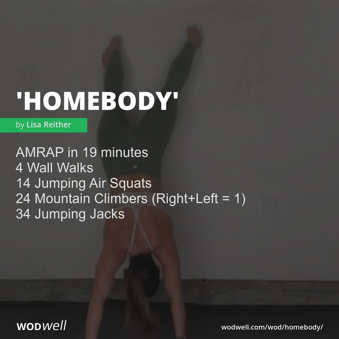"Homebody" Workout, Home WOD/COVID-19 Workers Tribute | WODwell