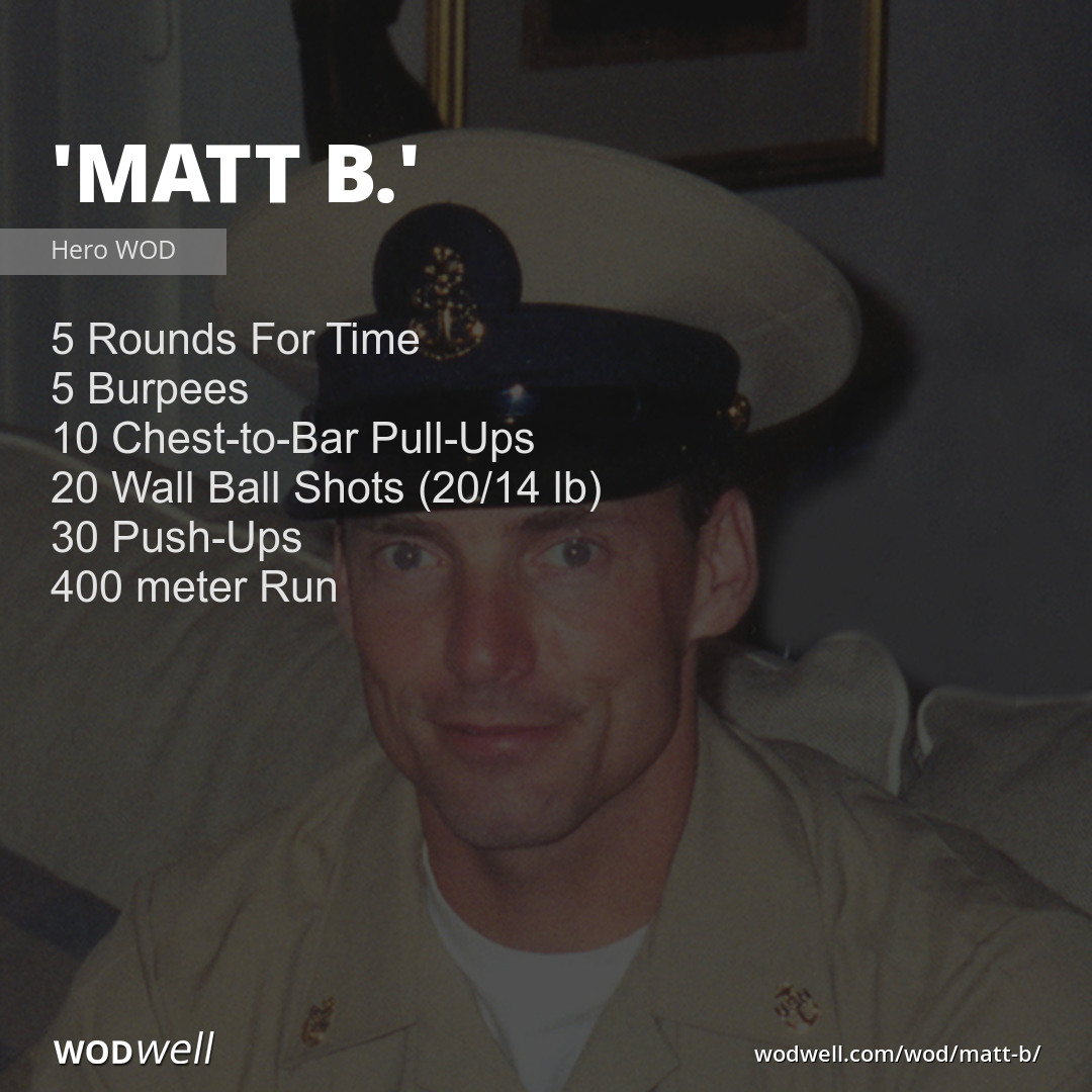 "Matt B." WOD + Video