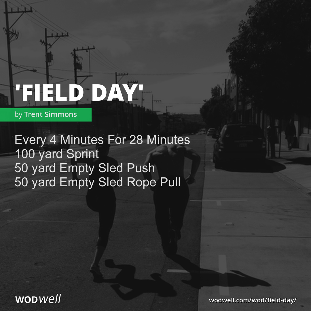 "Field Day" Workout, Coach Creation WOD | WODwell