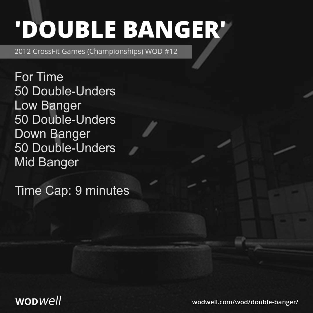 "Double Banger" Workout, 2012 CrossFit Games (Championships) WOD #12 ...