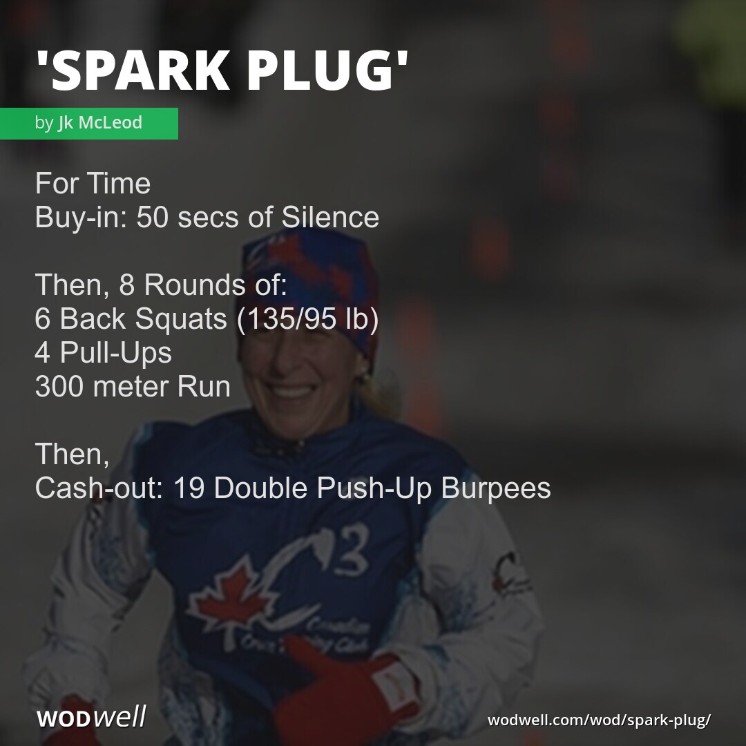 "SPARK PLUG" Workout, Coach Creation WOD | WODwell