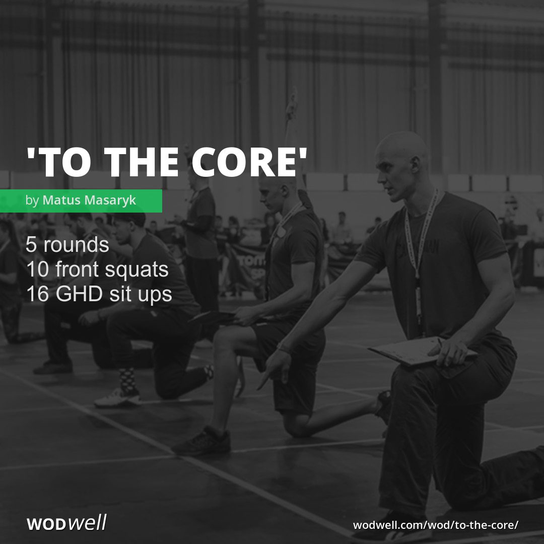 "To the core" Workout, Coach Creation WOD | WODwell