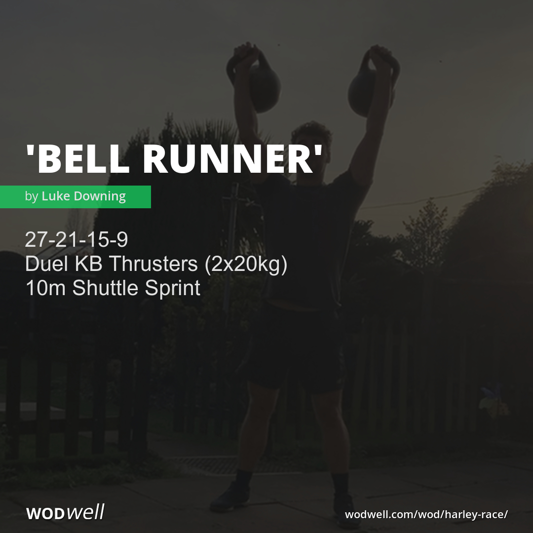"Bell Runner" Workout, Coach Creation WOD | WODwell