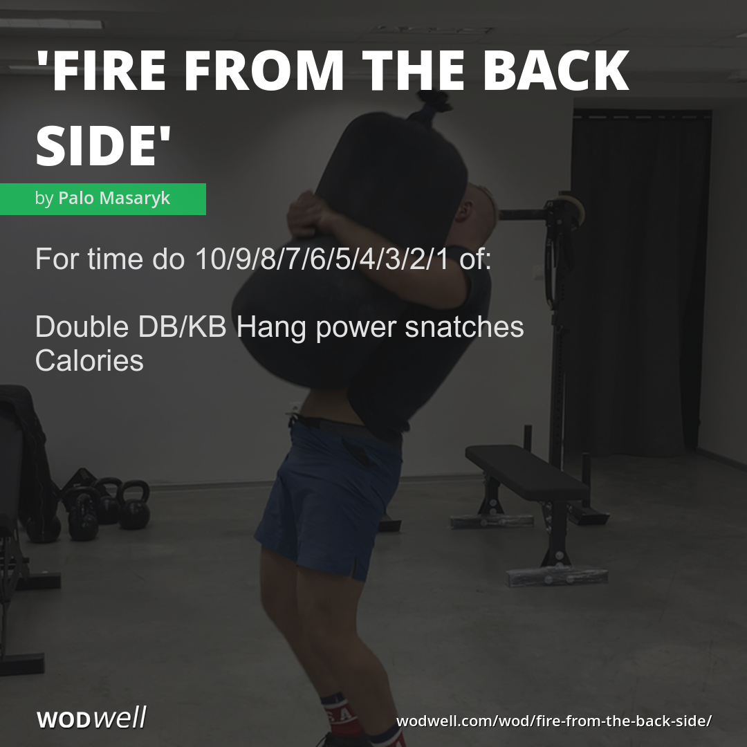 "Fire from the back side" Workout, Coach Creation WOD | WODwell