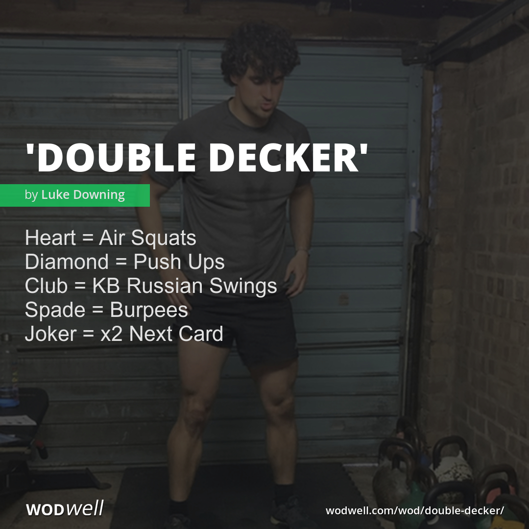 "Double Decker" Workout, Coach Creation WOD | WODwell