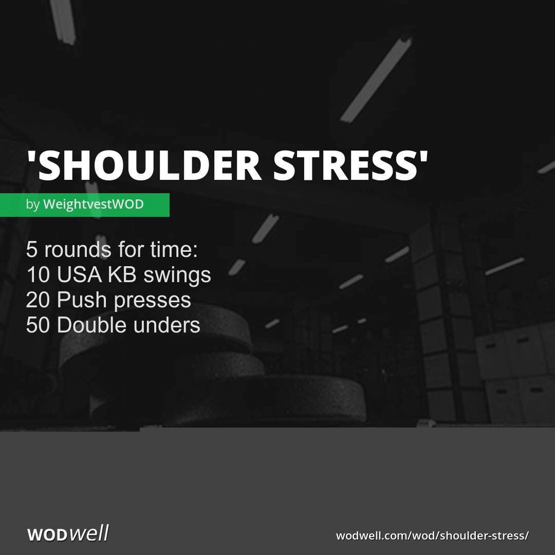 "Shoulder stress" Workout, Coach Creation WOD | WODwell