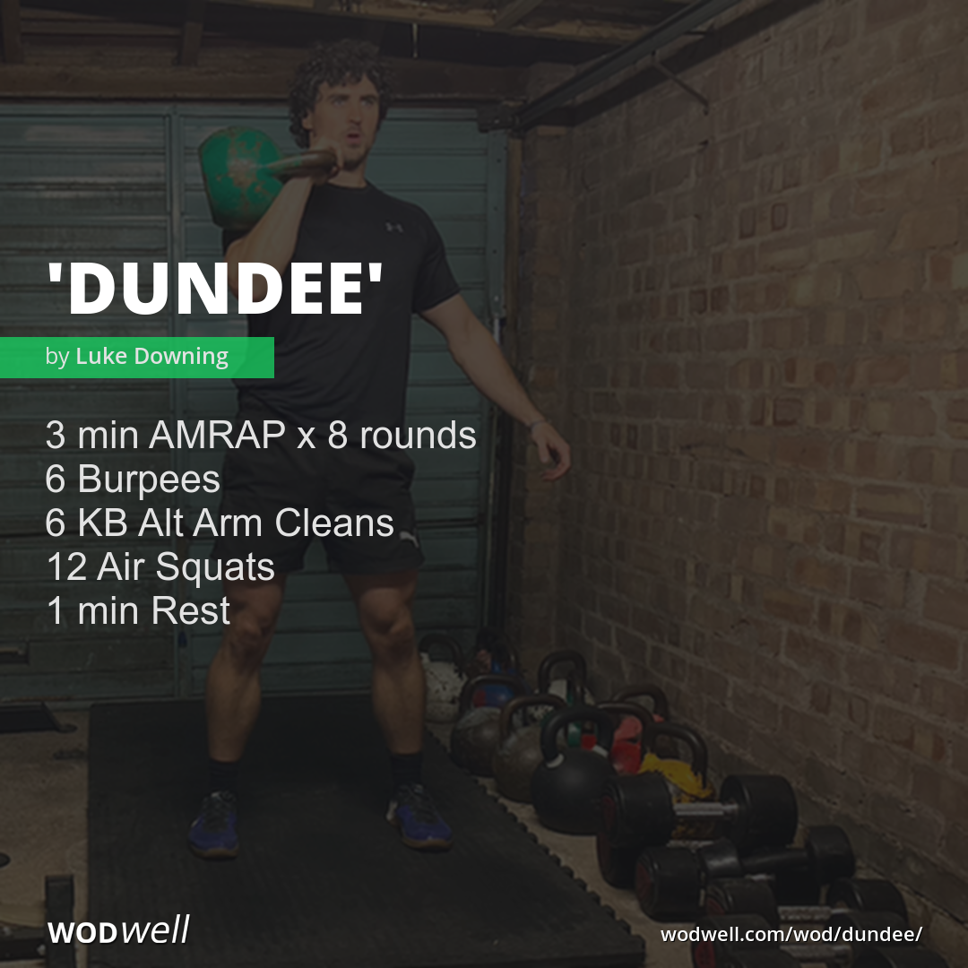 "Dundee" Workout, Coach Creation WOD | WODwell