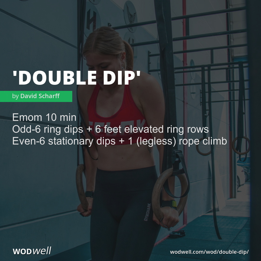 "Double dip" Workout, Coach Creation WOD | WODwell