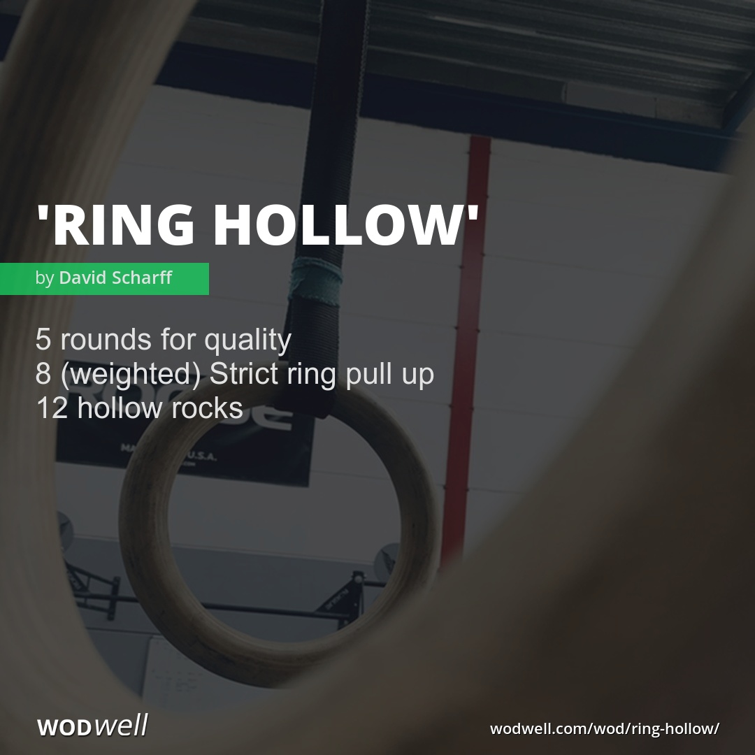 "Ring hollow" Workout, Coach Creation WOD | WODwell
