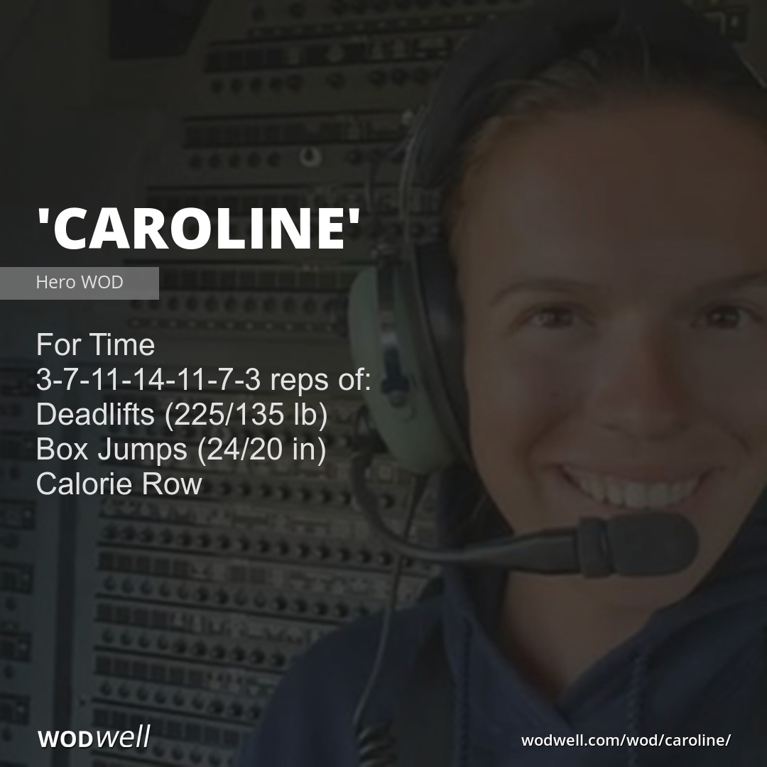 "Caroline" Workout, Hero WOD | WODwell