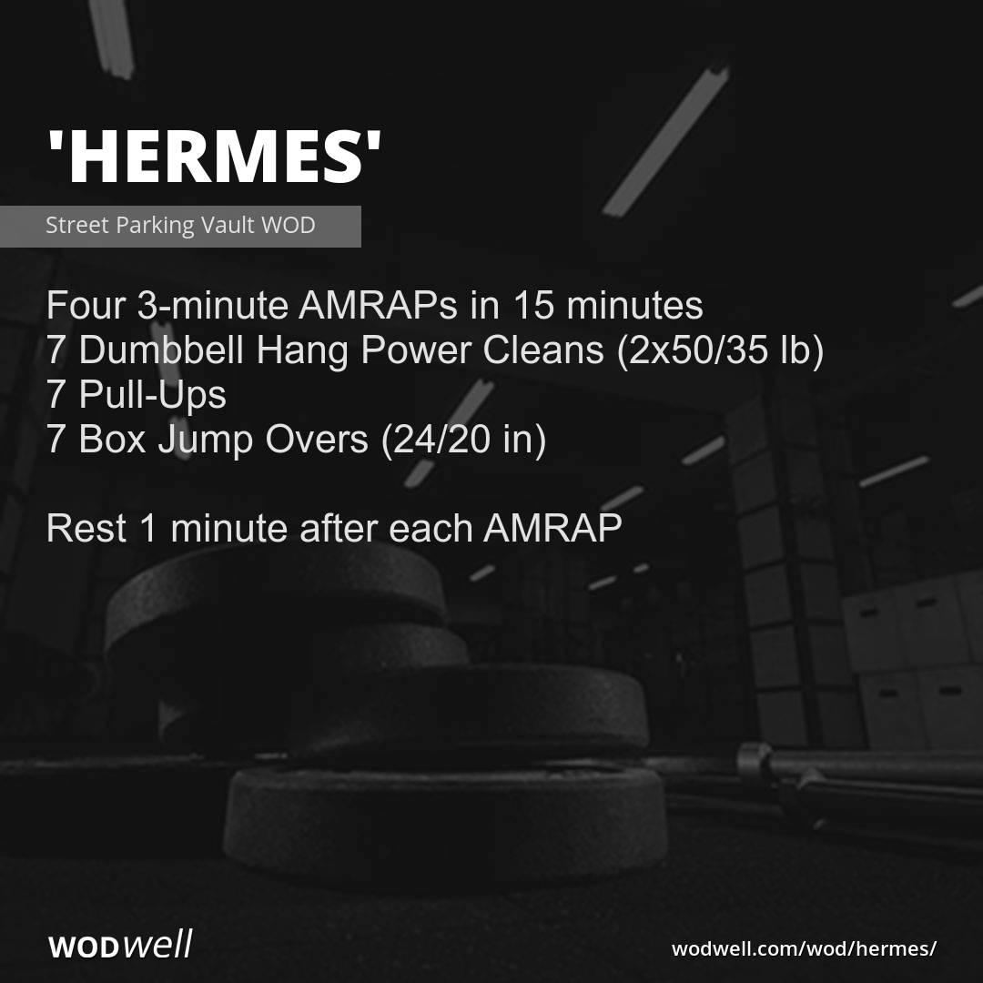 "Hermes" Workout, Street Parking Vault WOD | WODwell