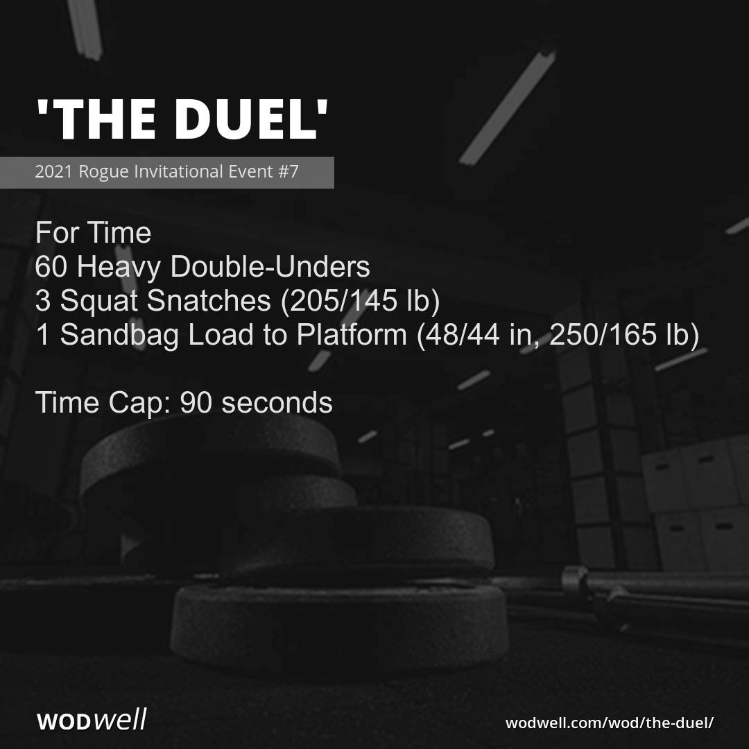 "The Duel" Workout, 2021 Rogue Invitational Event #7 | WODwell