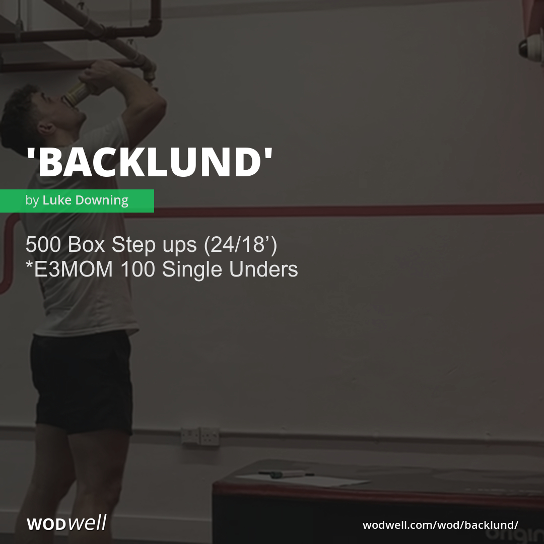 "Backlund" Workout, Coach Creation WOD | WODwell