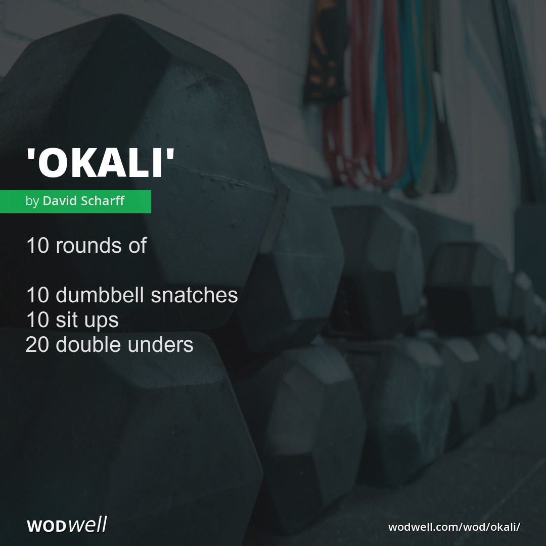 "Okali" Workout, Coach Creation WOD | WODwell