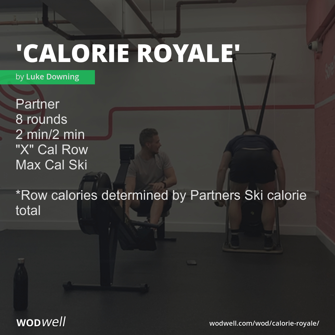 "Calorie Royale" Workout, Coach Creation WOD | WODwell