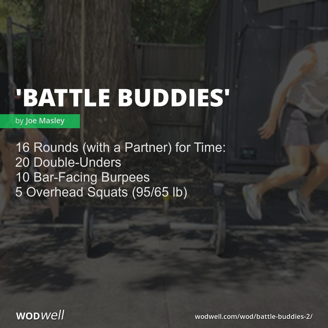 "Battle Buddies" Workout, ELEMENT Partner WOD | WODwell