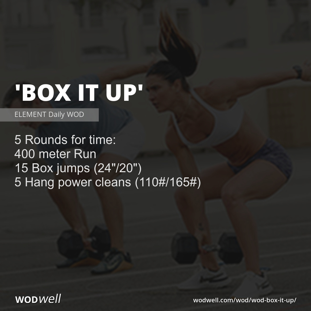 "Box it Up" Workout, ELEMENT Daily WOD | WODwell