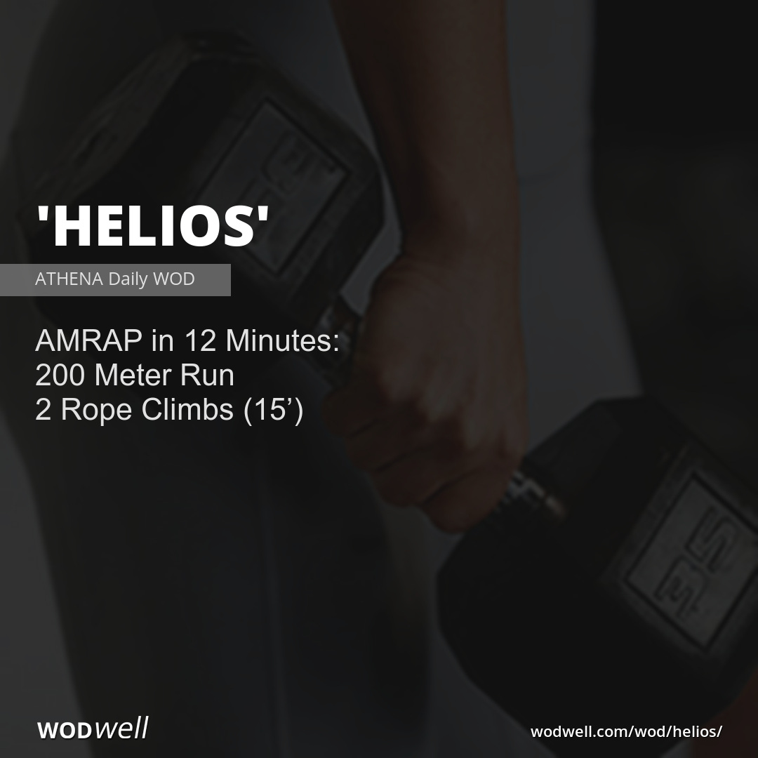 "HELIOS" Workout, ATHENA Daily WOD | WODwell