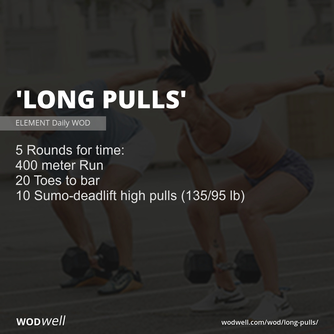 "LONG PULLS" Workout, ELEMENT Daily WOD | WODwell