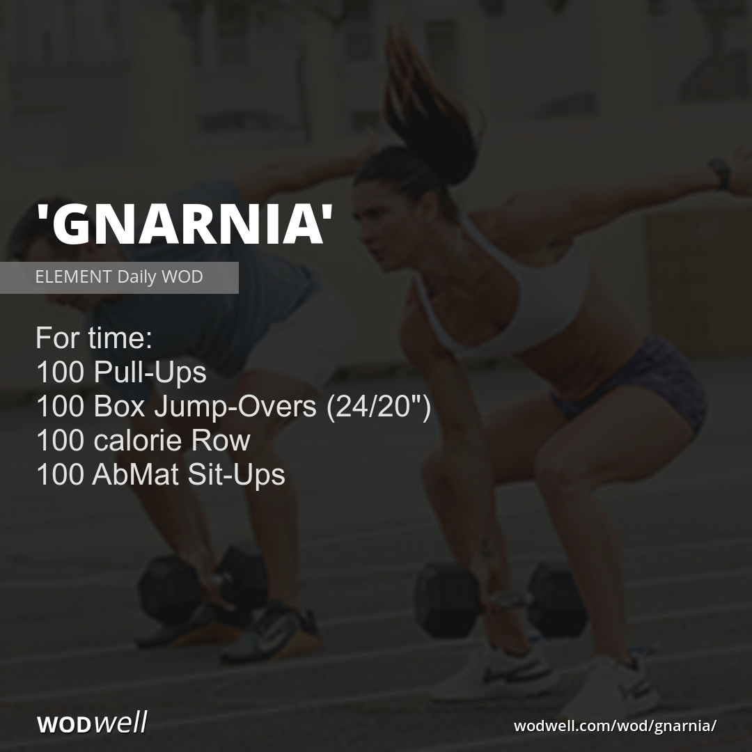 "GNARNIA" Workout, ELEMENT Daily WOD | WODwell