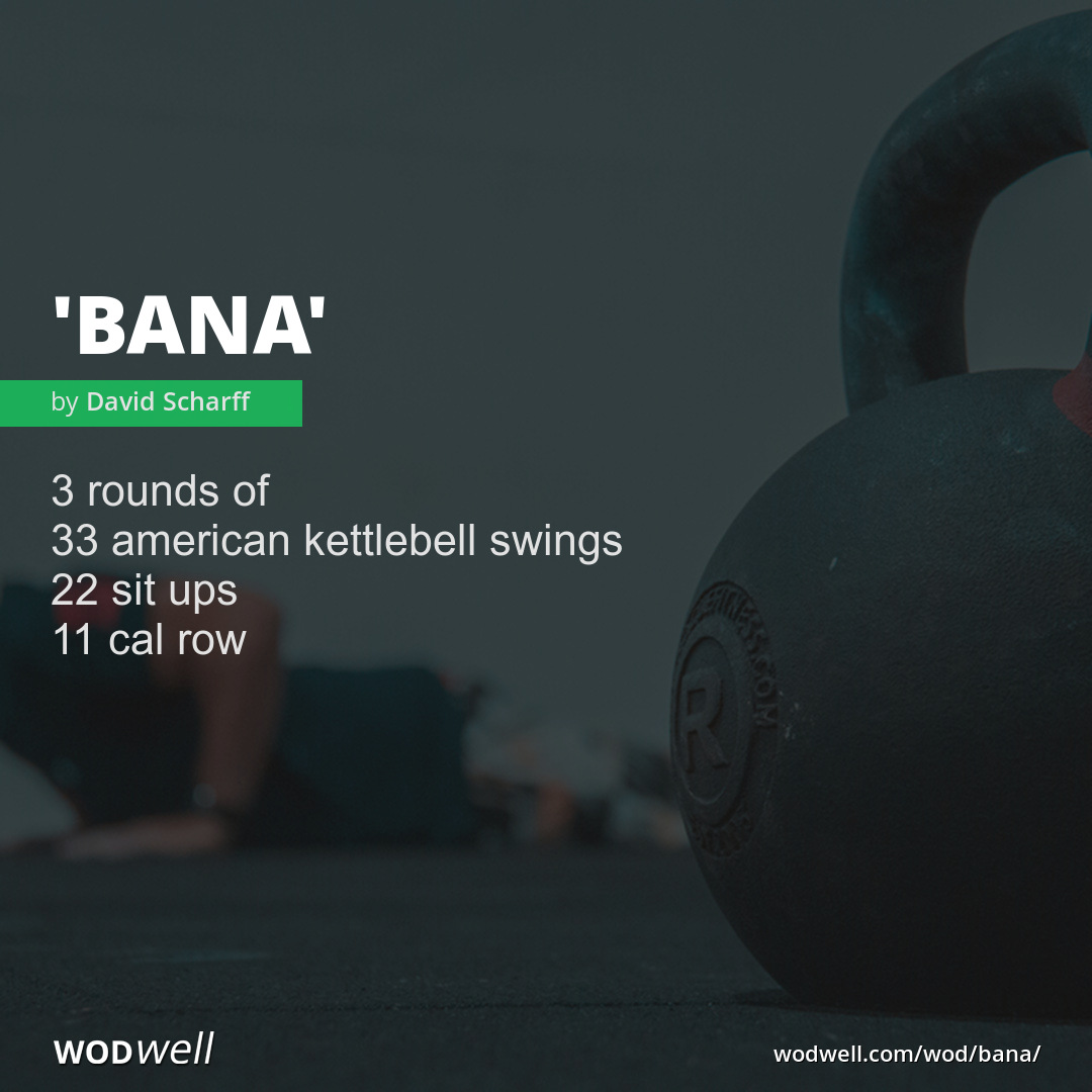 "Bana" Workout, Coach Creation WOD | WODwell