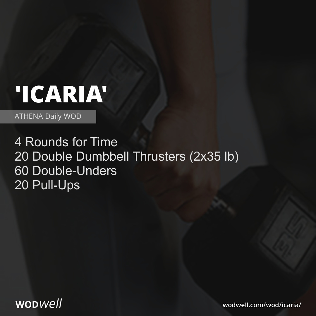 "ICARIA" Workout, ATHENA WOD | WODwell