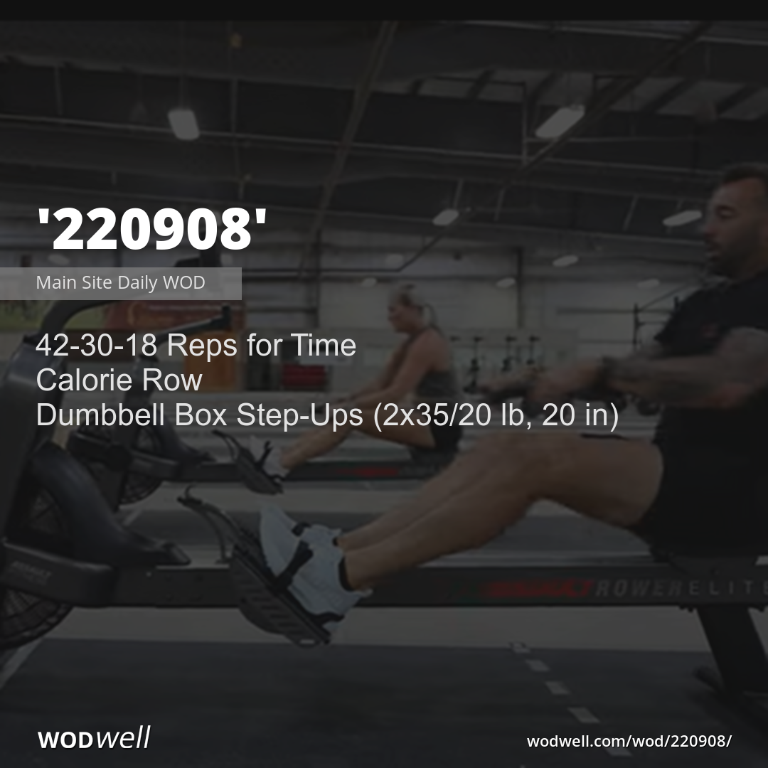 "220908" Workout, Main Site Daily WOD | WODwell