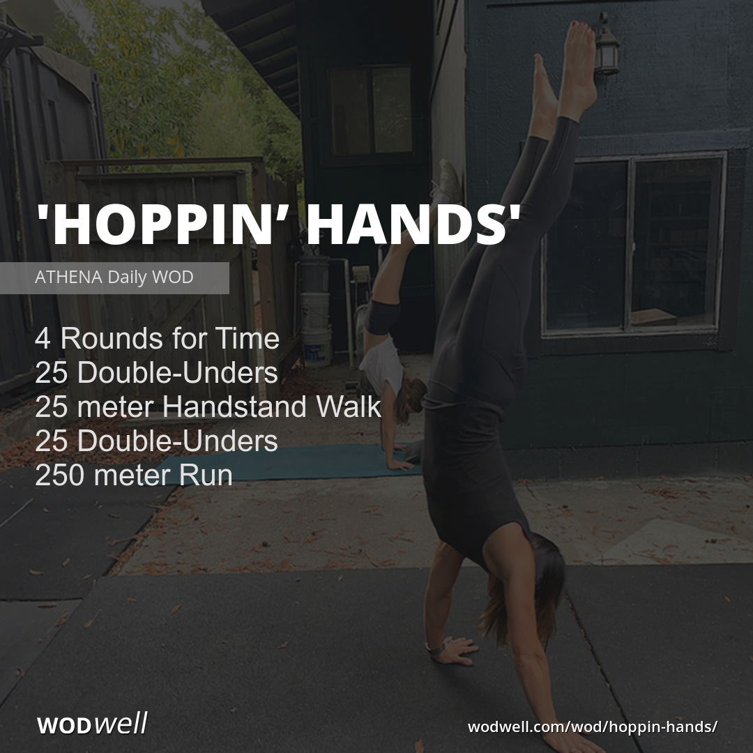 "HOPPIN’ HANDS" Workout, ATHENA WOD | WODwell
