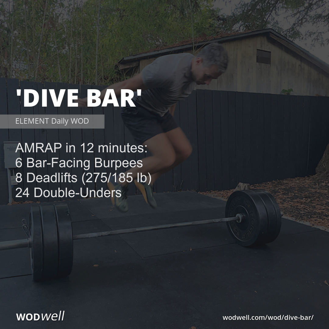 "DIVE BAR" Workout, ELEMENT WOD | WODwell