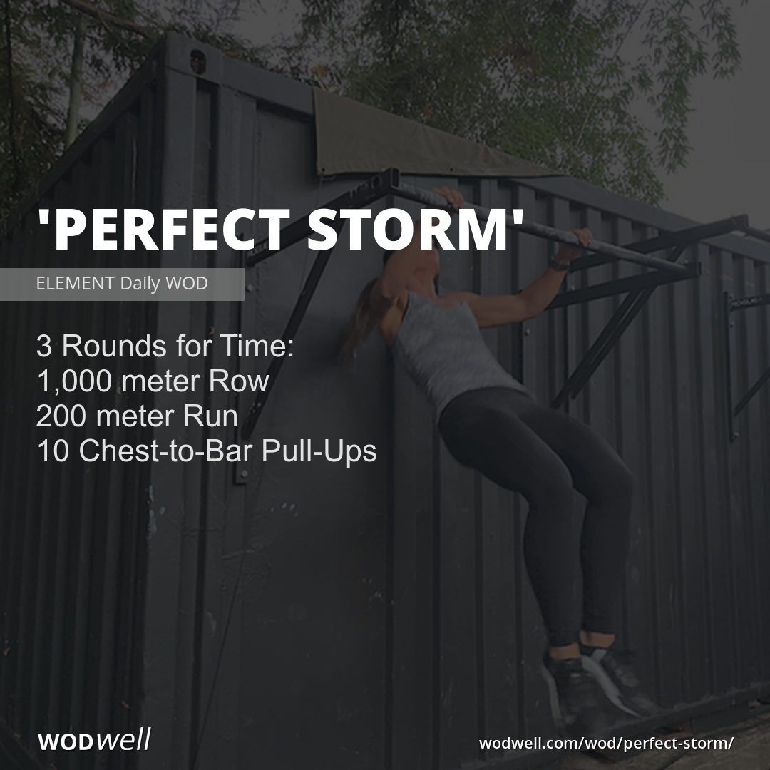"Perfect Storm" Workout, ELEMENT Daily WOD | WODwell