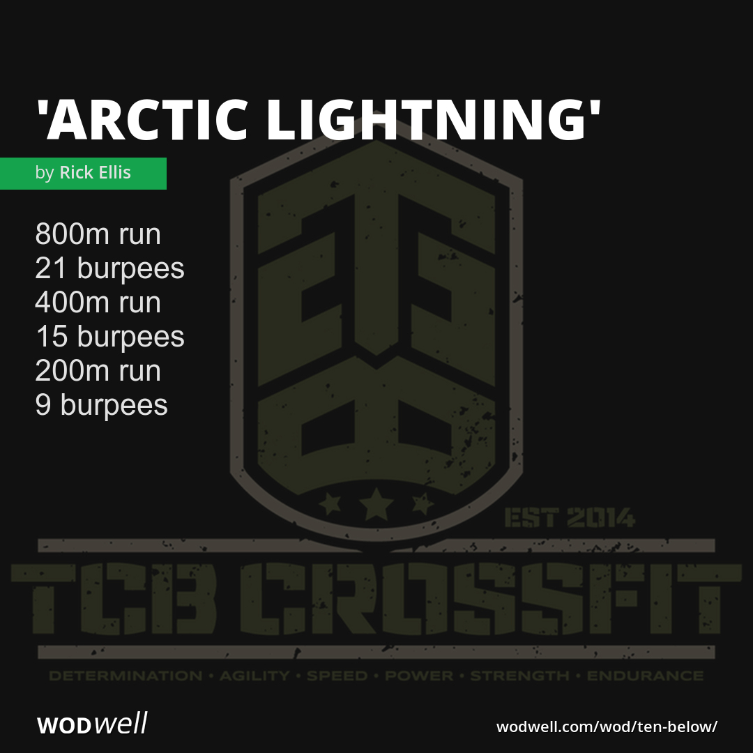 "Arctic Lightning" Workout, Coach Creation WOD | WODwell