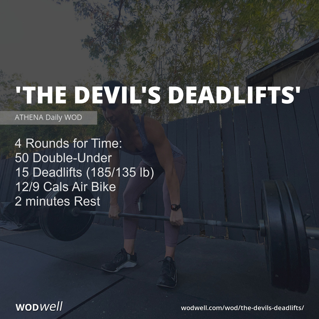 "The Devil's Deadlifts" Workout, ATHENA Daily WOD | WODwell