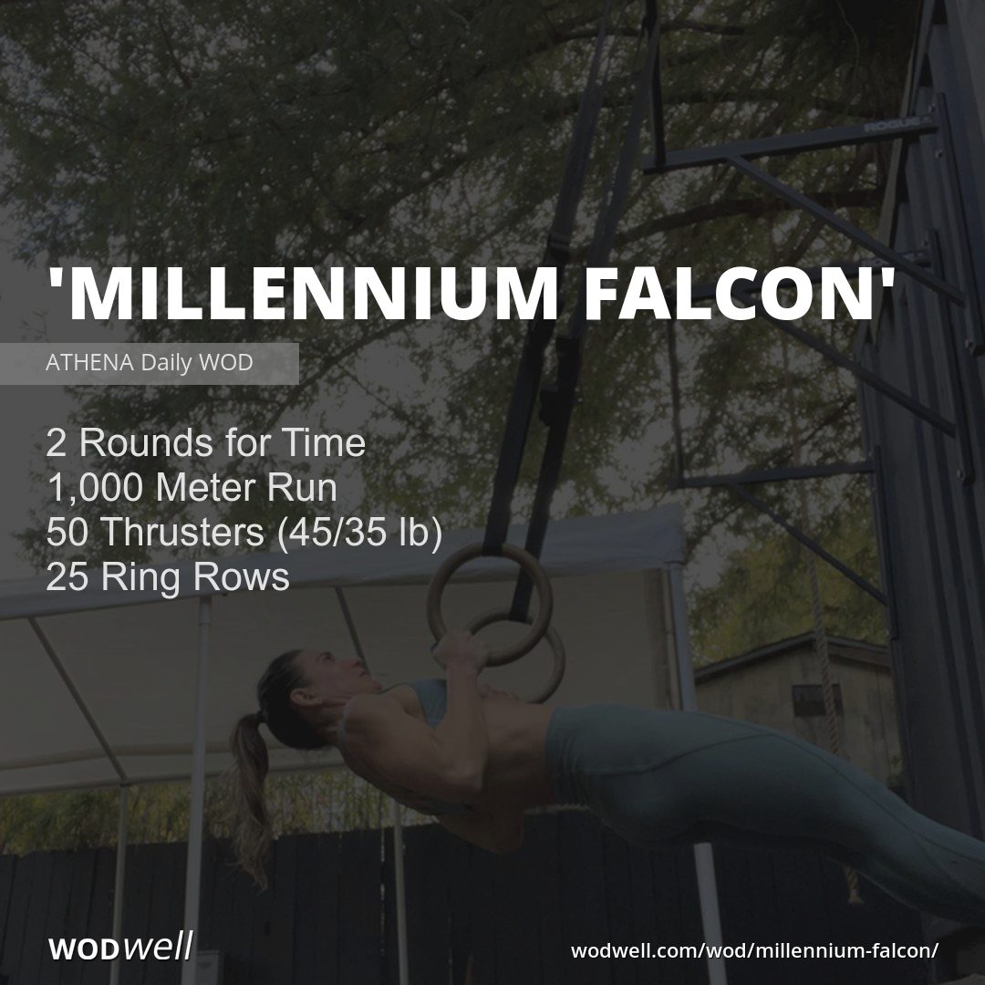 "Millennium Falcon" Workout, ATHENA Daily WOD | WODwell