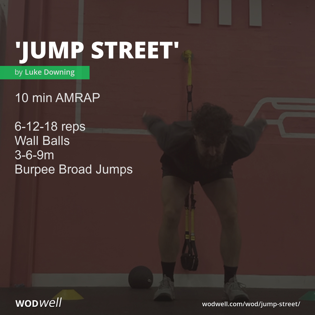 "Jump Street" Workout, Coach Creation WOD | WODwell