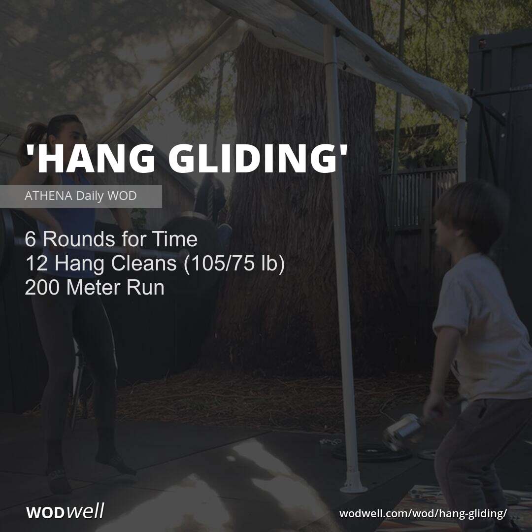 "Hang Gliding" Workout, ATHENA Daily WOD | WODwell