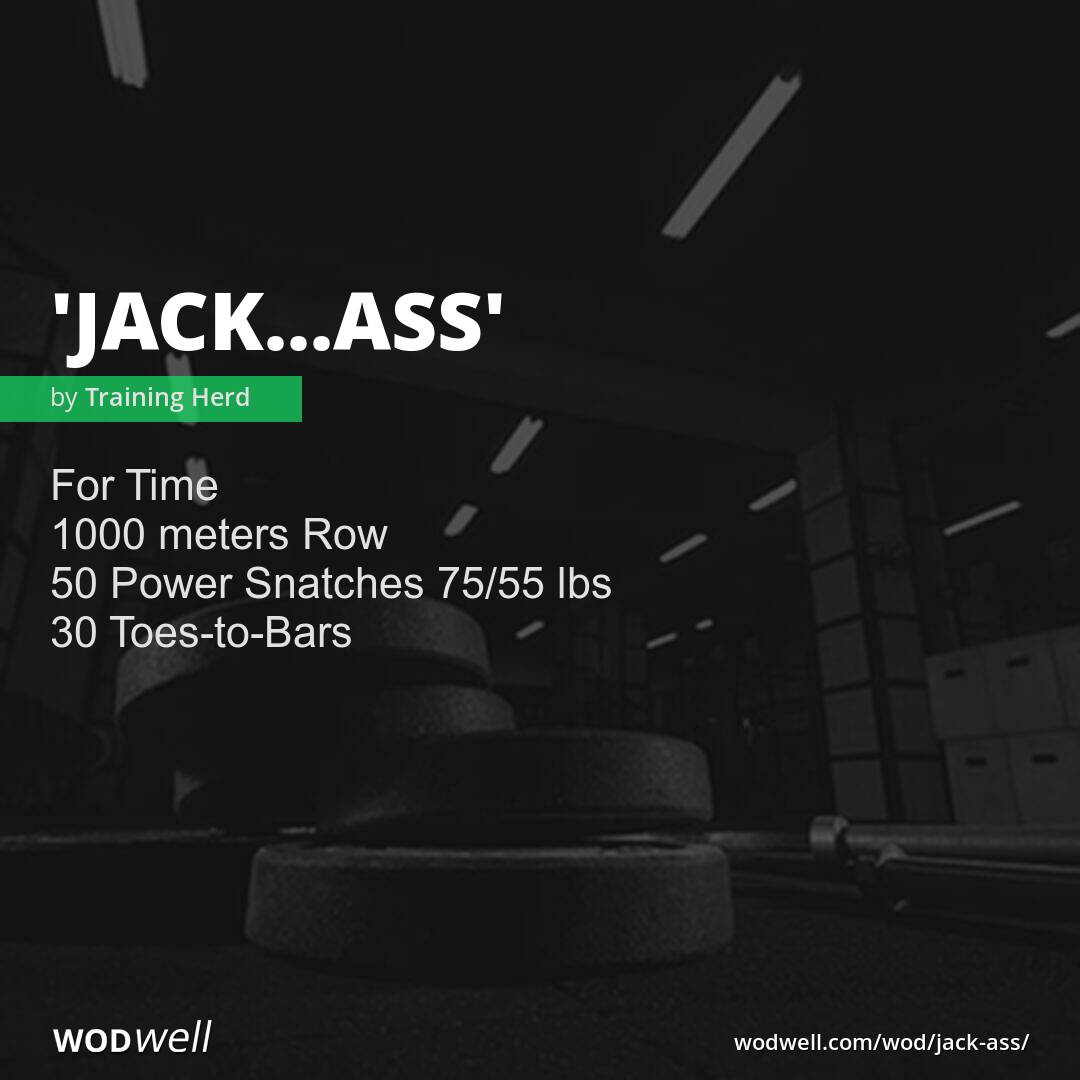 "Jack...Ass" Workout, Coach Creation WOD | WODwell