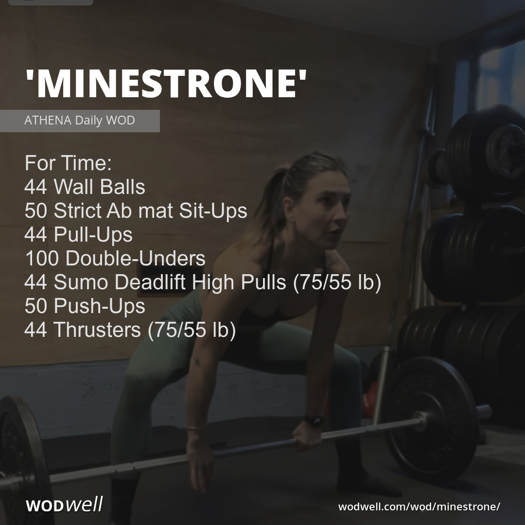 "Minestrone" Workout, ATHENA Daily WOD | WODwell